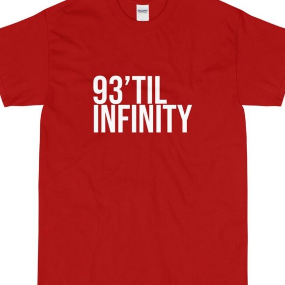 Gildan | Shirts | 93 Til Infinity T Shirt New Retro 9s Hip Hop ...